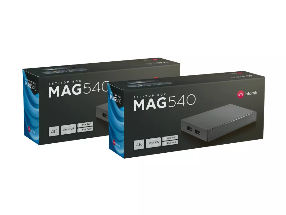 MAG540w3 pack x2 - Infomir USA/Canada Retail Shop